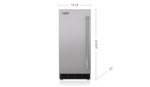 UC-15I Refrigerador/Maquina de Hielos Sub Zero — Eurodesign - Subzero Wolf