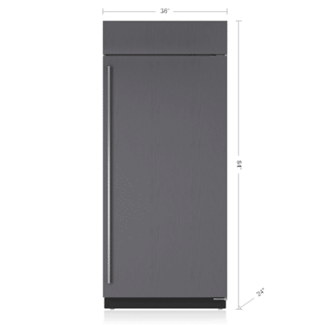 CL3650R/O/L Refrigerador Empotrable Sub Zero — Eurodesign - Subzero Wolf