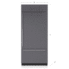 CL3650UID/O/L Refrigerador Overlay / Flush Sub Zero — Eurodesign ...